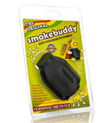 Black Smokebuddy Original Personal Air Filter Sb Co