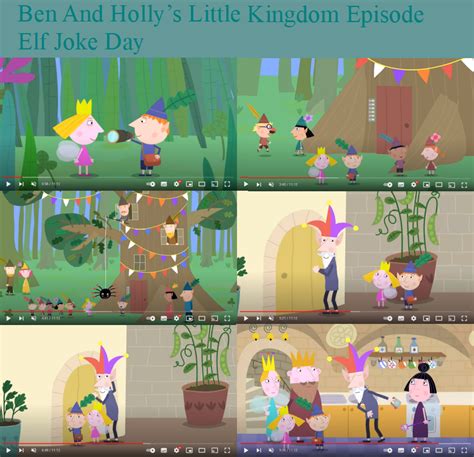 Elf Joke Day Ben And Hollys Little Kingdom Episode Claire Eales Wiki