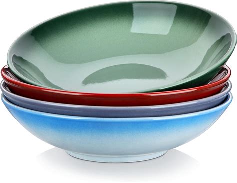 Lovecasa 40 Oz Large Pasta Bowls Ceramic Salad Bowls Set