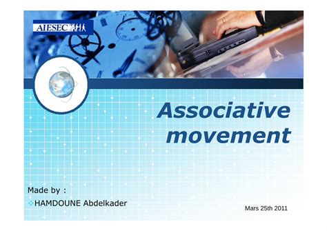 Pdf Associative Movement Dokumentips