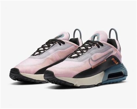 Nike Womens Air Max 2090 Light Arctic Pink Ozone Blue Healing Orange