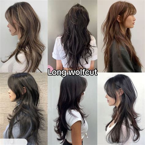 Long Wolfcut Hair Cuts Long Hair Styles Hair Tutorial