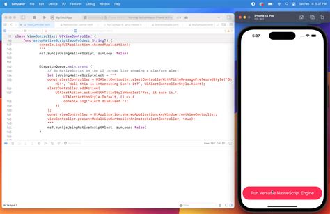Embed Nativescript Into An Existing Ios App Part 1 The Nativescript