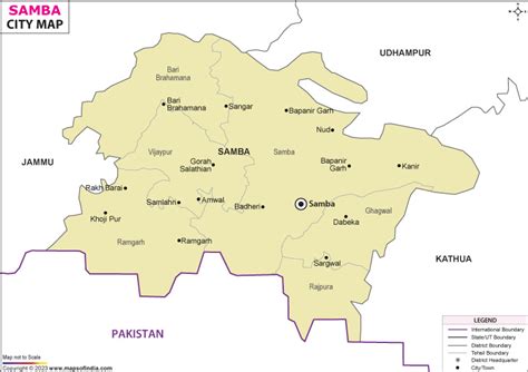 Samba City Map