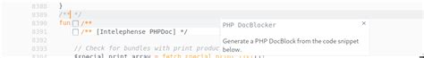 php docblock not working for existing files in project · issue 1267