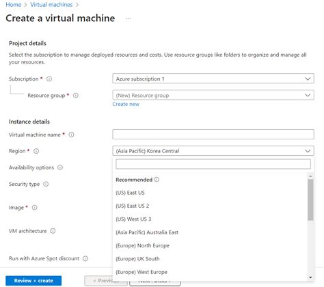 Virtual Machine Does Not Have Southeast Asia Region Microsoft Qanda