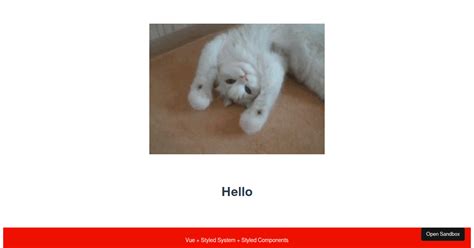 vue styled system example codesandbox
