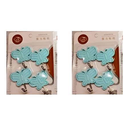 Butterfly Shape Wall Adhesive Hook At ₹ 25 Packet Hooks In New Delhi