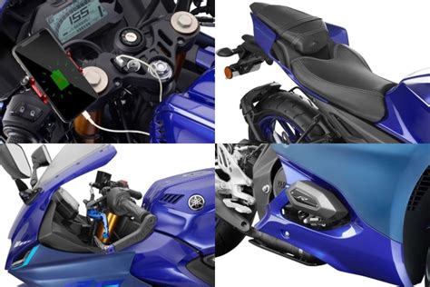 Yamaha R15 V4 R15m Official Accessories Revealed With Prices Bike News The Financial Express