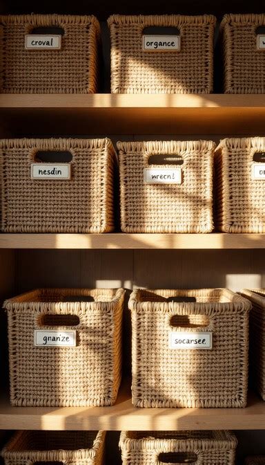 Free Organized Woven Storage Image Download At Stockcake