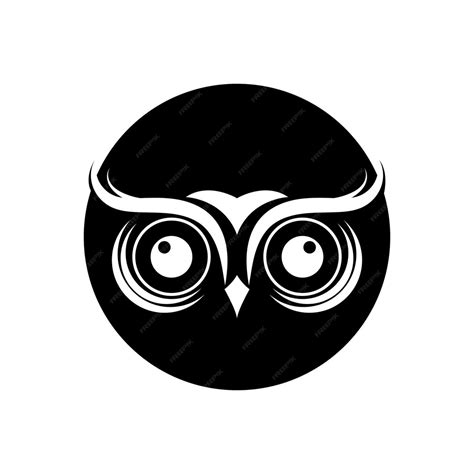 Premium Vector Owl Icon Vector Illustration Template Design