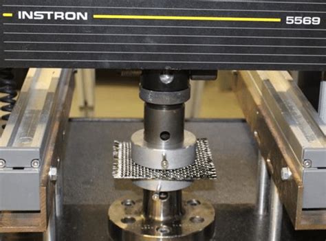 Instron Testing Set Up For Transverse Compression Download Scientific Diagram