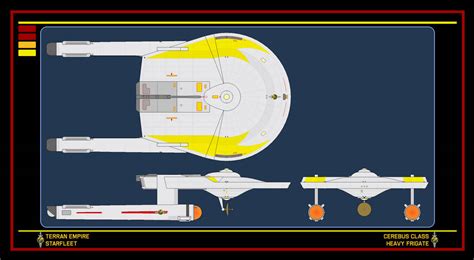 Heavy Frigate Cerberus Class By Starfleetshipyards On Deviantart