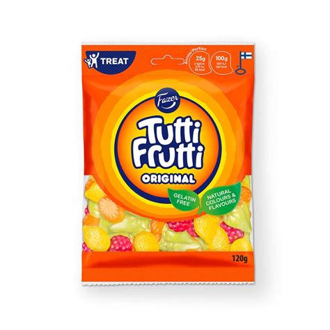 Tutti Frutti Original Från Fazer Konfektyr Godis Grossist
