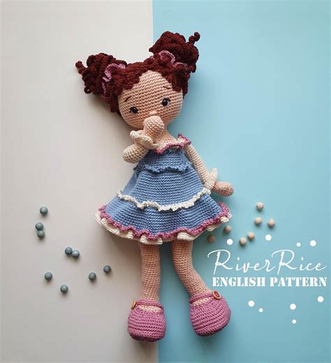 Crochet Pattern Julia Pattern Includes Doll And Clothes This Crochet