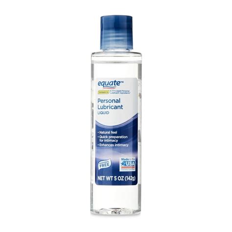 Equate Personal Lubricant Liquid 5 Oz Compare To K Y® Jelly Personal