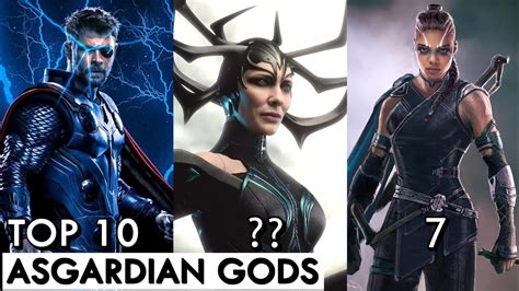 Top 10 Most Powerful Asgardian Gods In MCU | In Hindi | BNN Review - YouTube