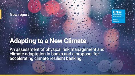 Adaptation Banks Responsiblebanking United Nations Environment
