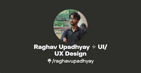 Raghav Upadhyay Uiux Design Instagram Linktree