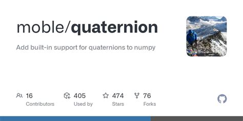 Best Library For Numpy Quaternion Rpython