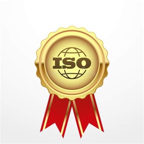 Iso Certificate Icon Stock Illustrations 2050 Iso Certificate Icon