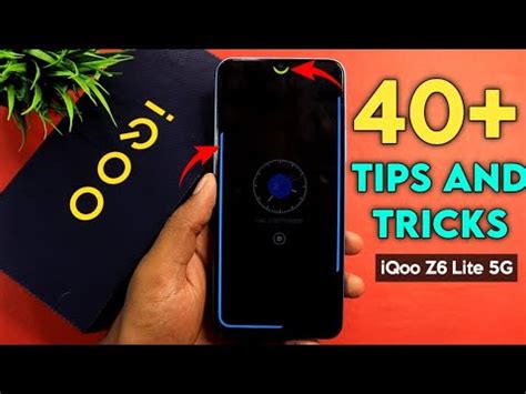 IQoo Z6 Lite 5G Tips And Tricks IQoo Z6 Lite 5G 40 New Hidden Features In Hindi YouTube