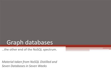 ppt graph databases powerpoint presentation free download id 1555409