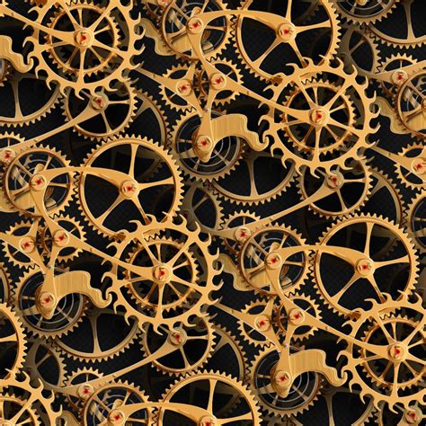 Clockwork Gears Liquid Concepts