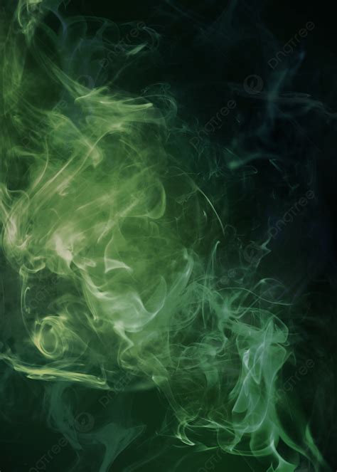 Green Light And Shadow Smoke Holographic Color Seamless Background