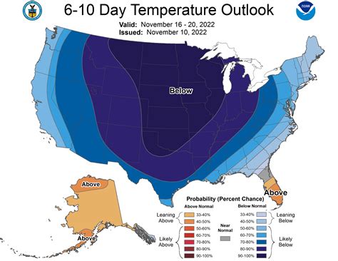 Cold Temperature Map