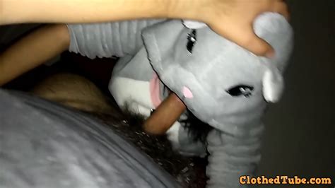 Hairy Sexy Bear Gets Cock Sucked By Cute Babe Mouse Couple Sex Tape BJ DU