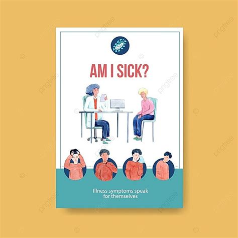 Poster Design With Information About The Illness And Healthcare