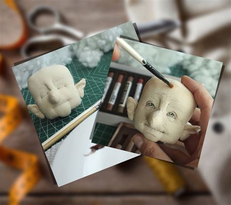 Witch Doll Pattern Witch Sewing Pattern Cloth Doll Pattern Diy Halloween Doll Etsy