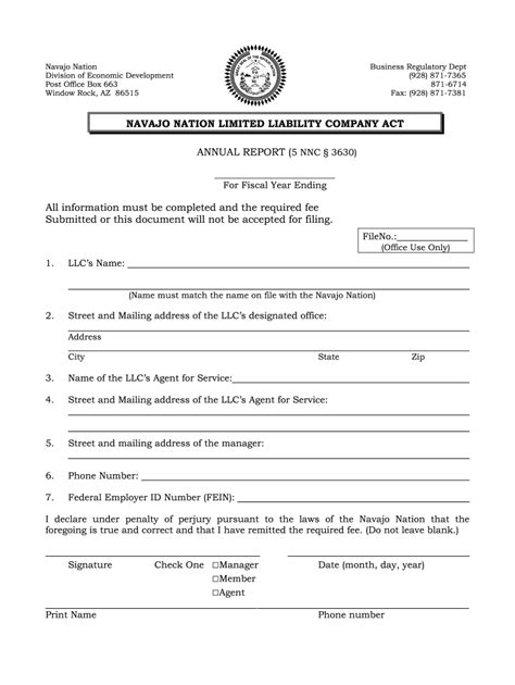 Az Annual Report 5 Nnc 3630 Fill And Sign Printable Template Online