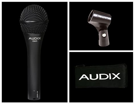 Audix Om5 Dynamic Hypercardiod Vocal Microphone Alto Music