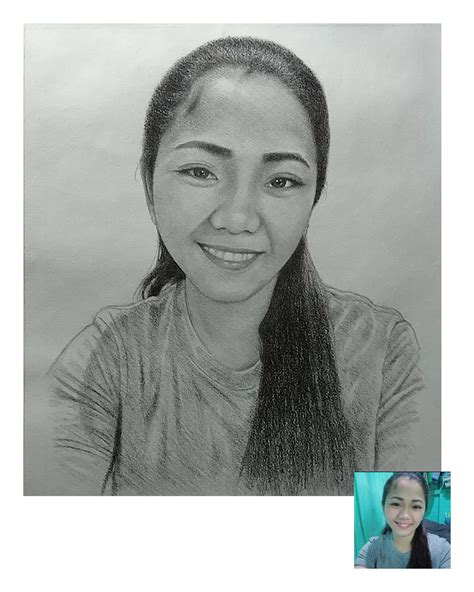 Art Vs Reference Graphite On 200gsm Paper 2020 Rportraitart