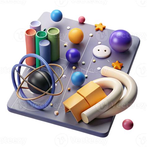 Elegant Minimalist Quantum Field Theory Diagram Cutout Premium 60673336 Png