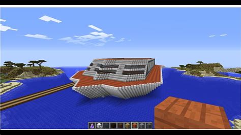 Minecraft Building Big Boat Part 1 Youtube