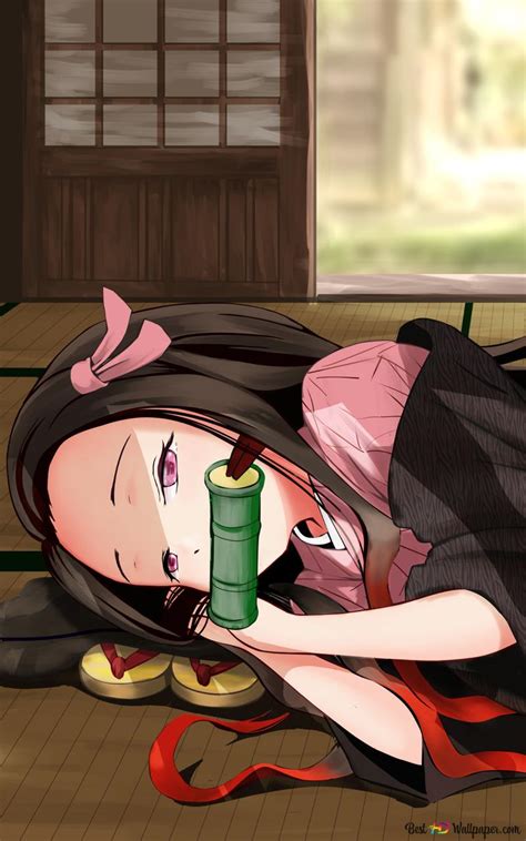 Demon Slayer Nezuko Kamado K Plakpapier Aflaai