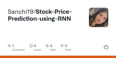 Github Sanchi19 Stock Price Prediction Using Rnn