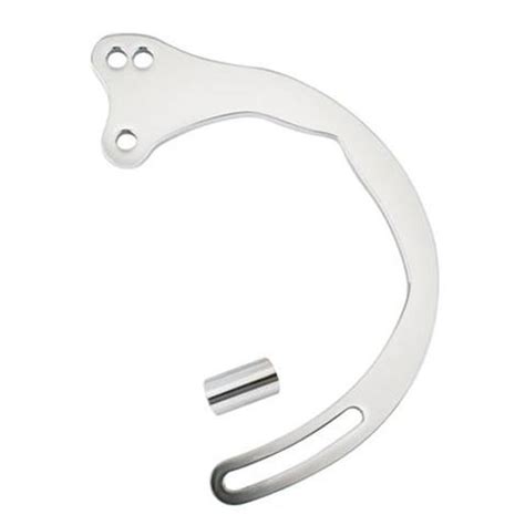 Small Block Chevy Lower Alternator Bracket Chrome