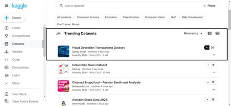 Kaggle Datasets Machinelearning Artificialintelligence