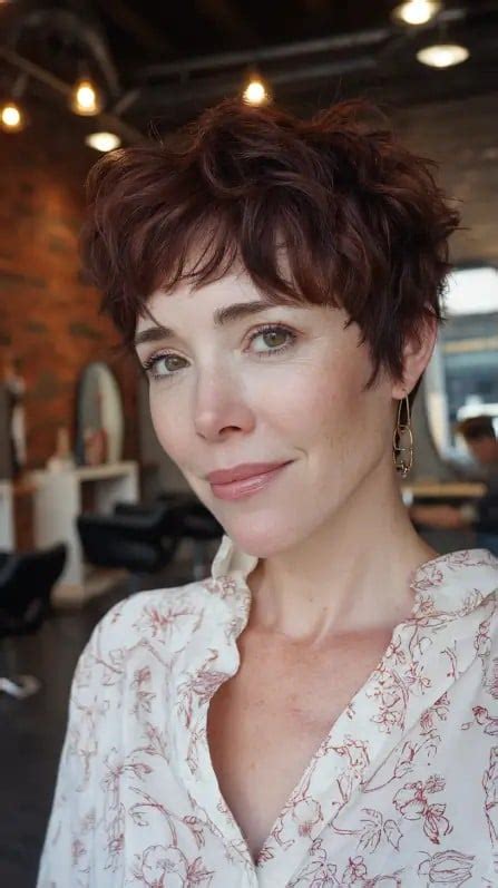 25 Cute Messy Pixie Cuts For Women Over 40 That Bring Volume And Vibe