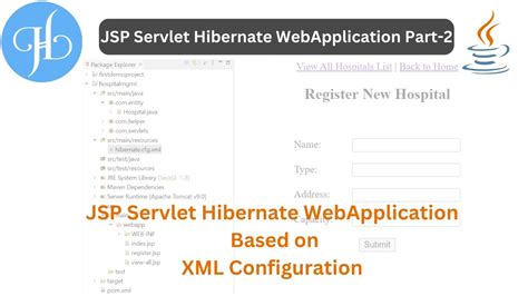 Jsp Servlet Hibernate Web Application Based On Xml Configuration Part 2