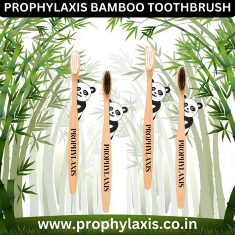 Prophylaxis 100 Natural Bamboo Toothbrush At ₹ 49piece Bamboo