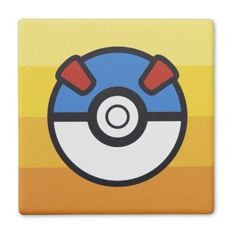 Poké Ball Pokémon Home Accents Coasters 4 Pack Pokémon Center