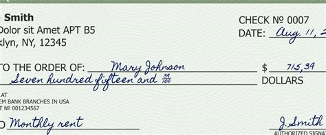 How To Write A Check Step By Step Guide