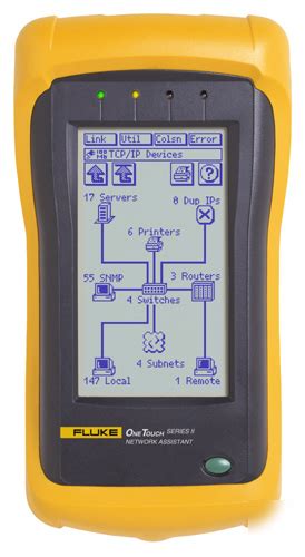 Fluke Network Assistant One Touch Series Ii