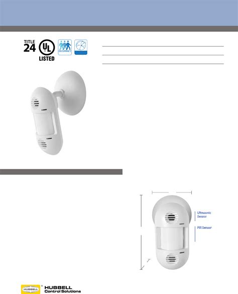 Lodt Series Ultrasonicpassive Ir Sensor Datasheet By Thomas Research Products Digi Key