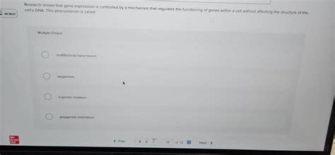 Solved Research Shows That Gene Expression Is Controlled By